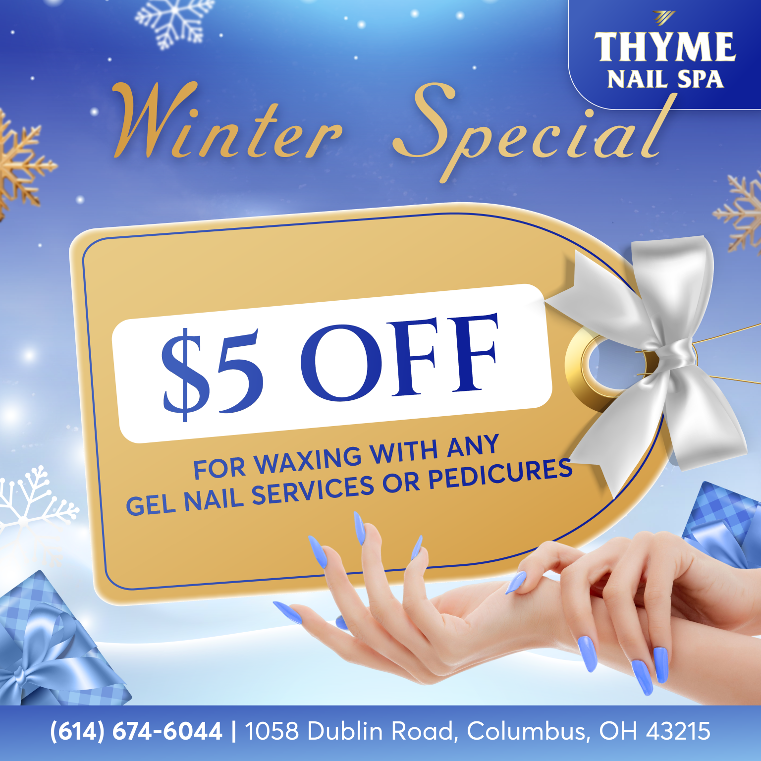 Thyme Nail Spa | Nail Salon In Grandview Heights, OH 43212